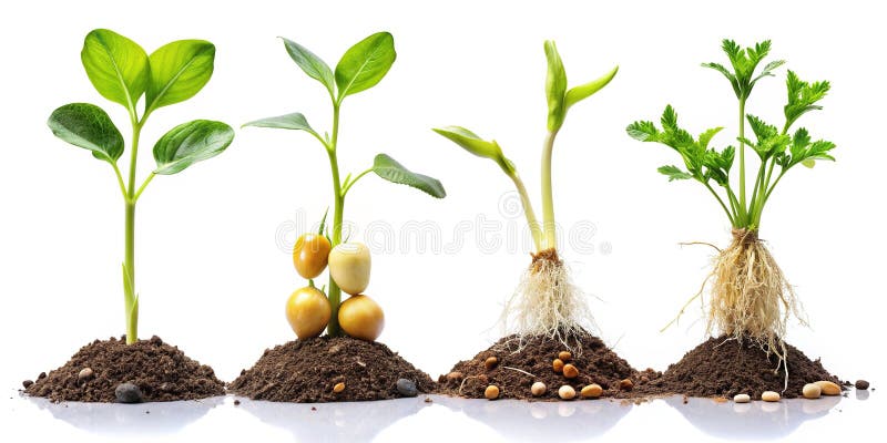 Visualizing the Agricultural Crop Growth Cycle from Seedling To Harvest ...