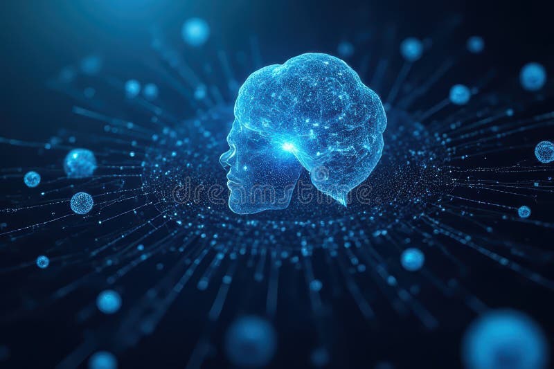 Visualizing AI in Perspective Stock Illustration - Illustration of deep ...