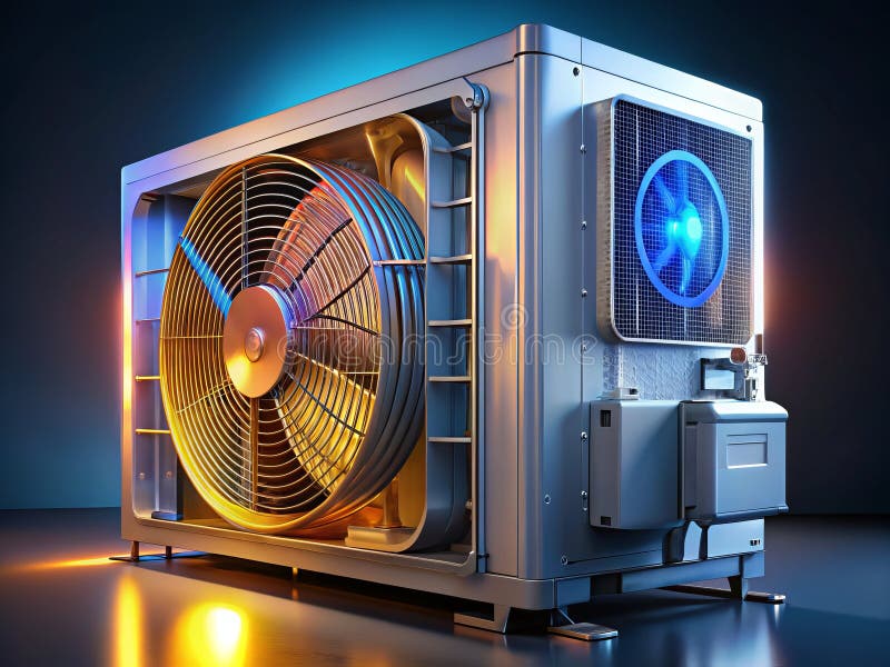 Visualizing Air Conditioner Operation a 3D Animation of HVAC System ...