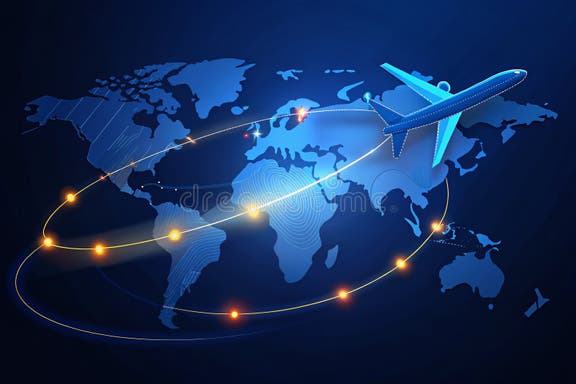Visualizing Airplane Flight Paths in LowLight Conditions a Detailed ...