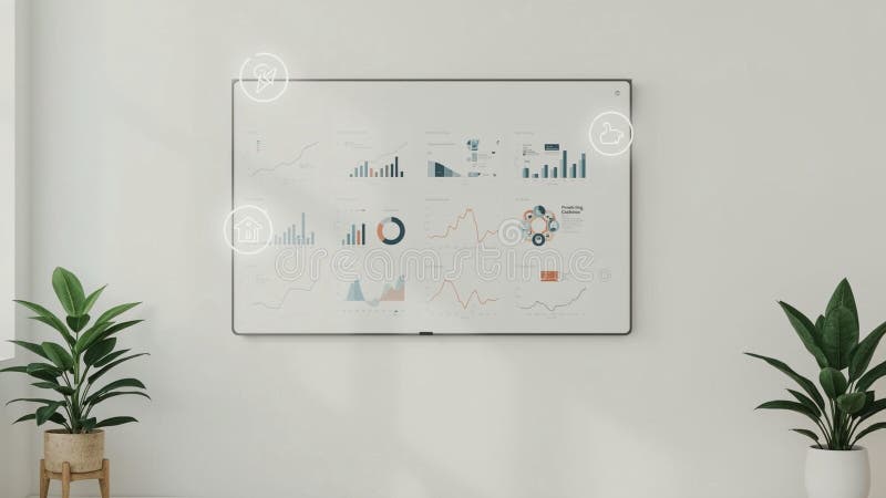 Visualizing Business Data: Unlocking Insights with Interactive Analytics Dashboard Stock Image ...