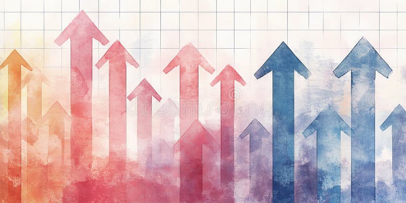 Visualizing Business Growth Trends with Arrows, a Graphic ...