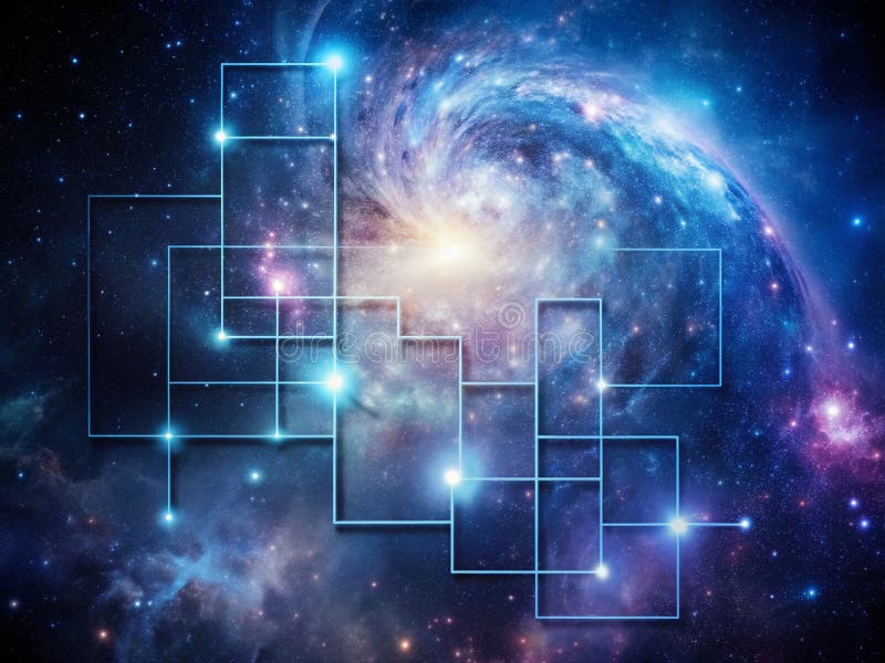 Visualizing Business Strategy a Double Exposure of an Empty Flowchart ...