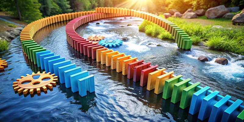 Visualizing Cause and Effect a Colorful Exploration of Interconnected ...