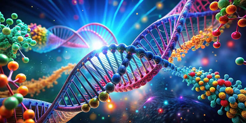 Visualizing the Central Dogma DNA Transcription Translation and Protein ...