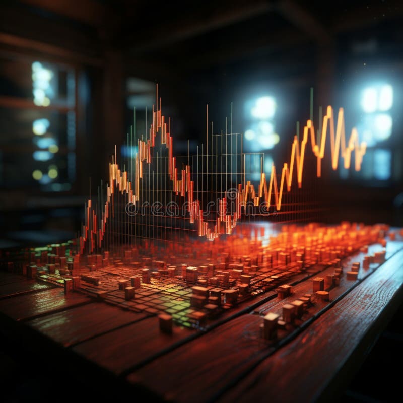 Visualizing Change Blurred Trading Graph Features Percent Symbol ...