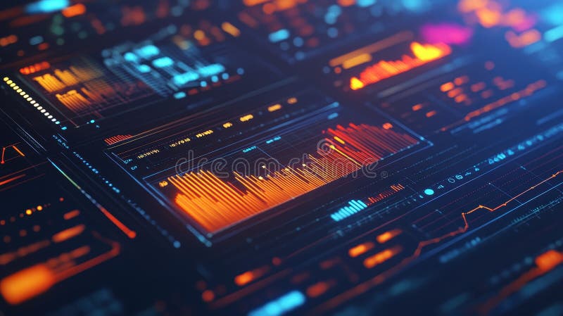 Visualizing Clickstream Data Analysis for Enhanced UX in Graphs Stock Illustration ...