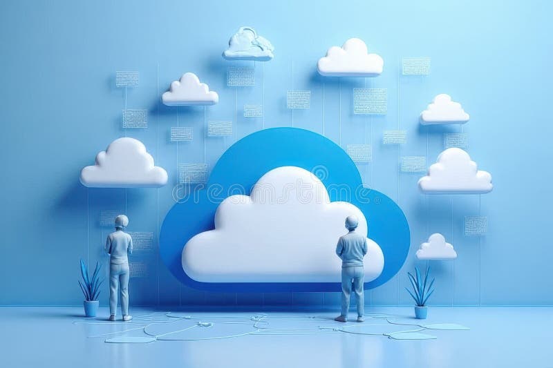 Visualizing Cloud Technologies for Streamlined Programs Stock ...