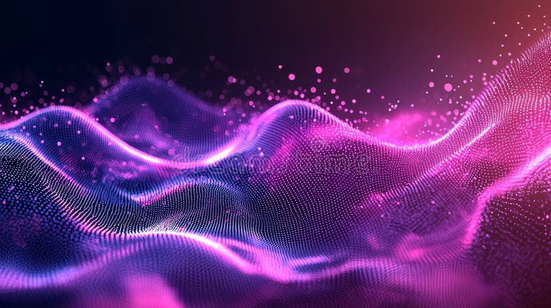 Visualizing Complex Algorithms with AI Technology Stock Illustration - Illustration of ...