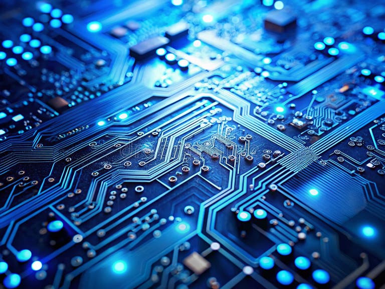 Visualizing Complex Data Flows a Deep Dive into Digital Network Architecture with Blue Circuit ...