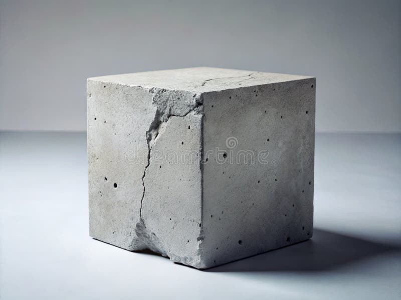 Visualizing Concrete Cube Failure a Minimalist Compression Test Image ...