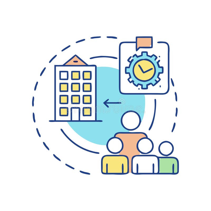Visualizing Corporate Restructuring Plans Stock Vector - Illustration ...