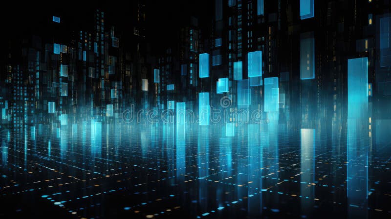 Visualizing In A 3d Bar Graph Design Of Big Data Generated By An Clustering Algorithm Stock
