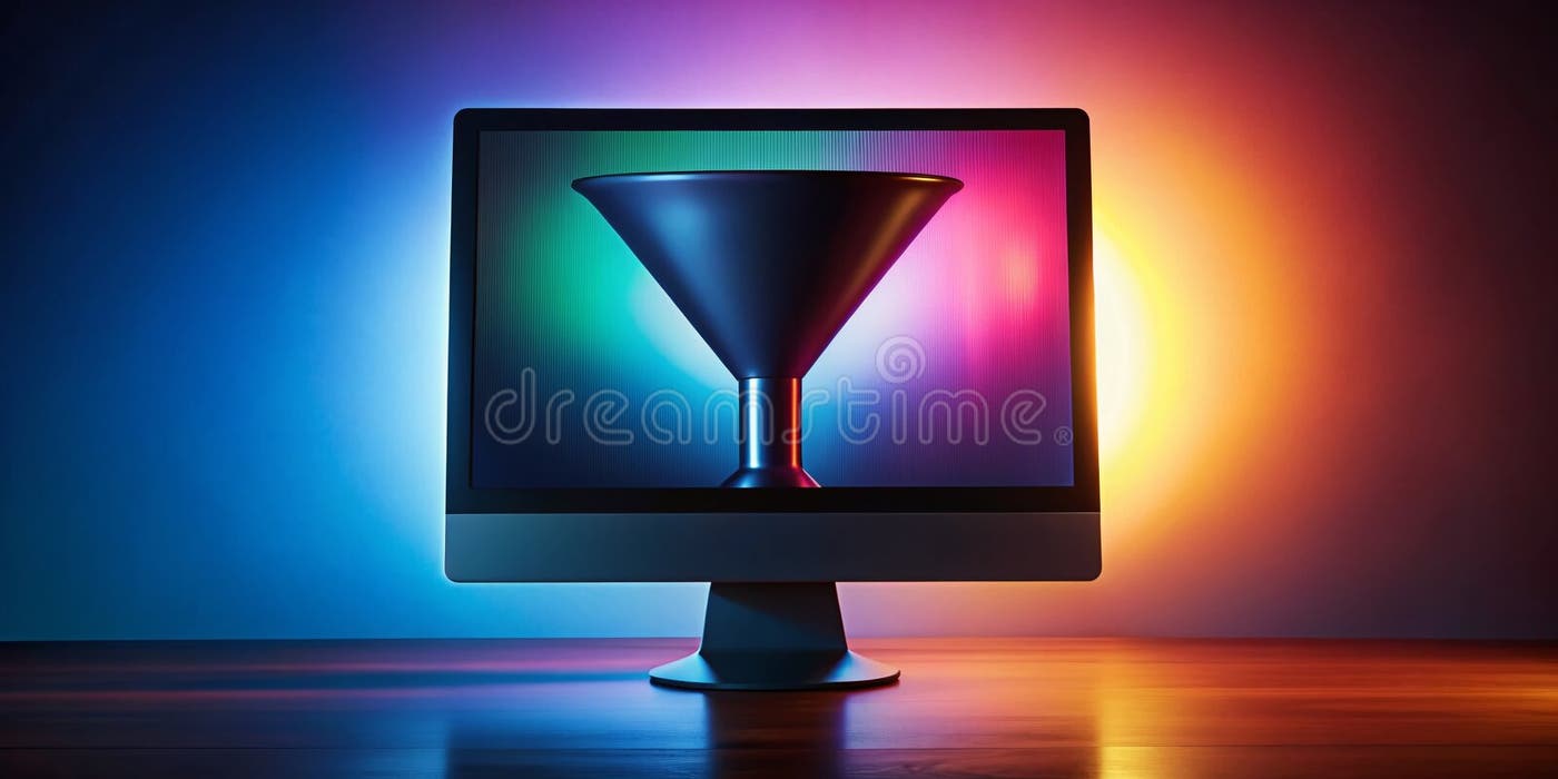 Funnel Monitor Stock Illustrations – 1,408 Funnel Monitor Stock ...