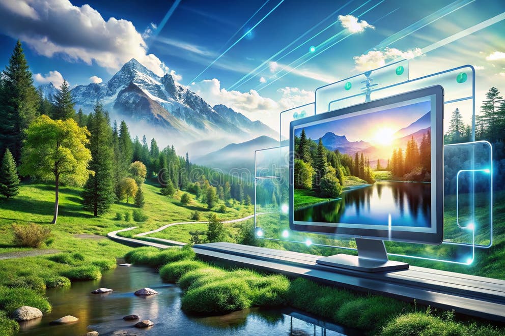 Visualizing Data Transfer and Computer Performance a Digital Landscape ...