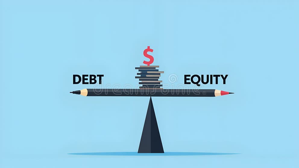 Visualizing Debt and Equity Balance: Conceptual Representation of ...