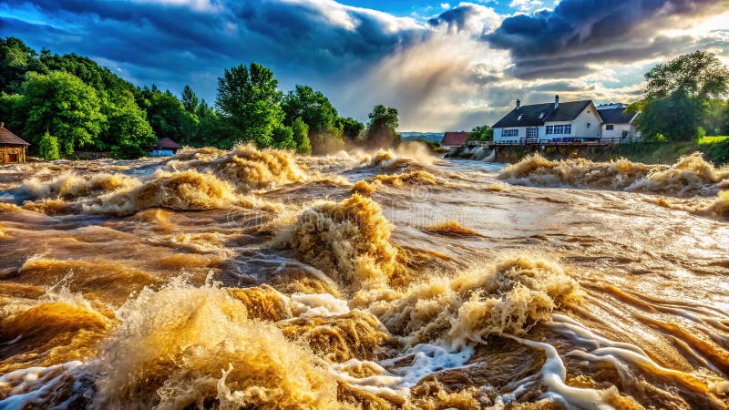 Visualizing the Destructive Power of Flooding a Striking Illustration ...