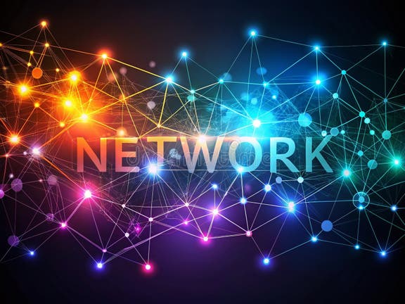 Visualizing Digital Communication an Abstract Network of Interconnected ...