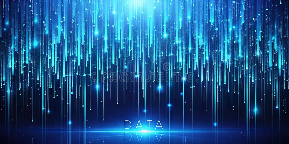 Visualizing the Digital Data Highway a Futuristic Flow of Information ...