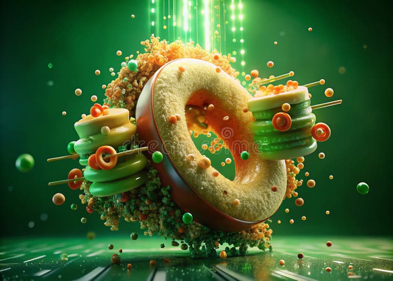 Visualizing Digital Delicacies a Futuristic Food Photography Concept ...