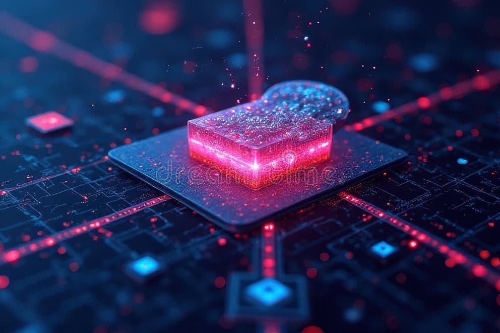 Visualizing Digital Era S Cyber Data Safety through Graphics Stock ...