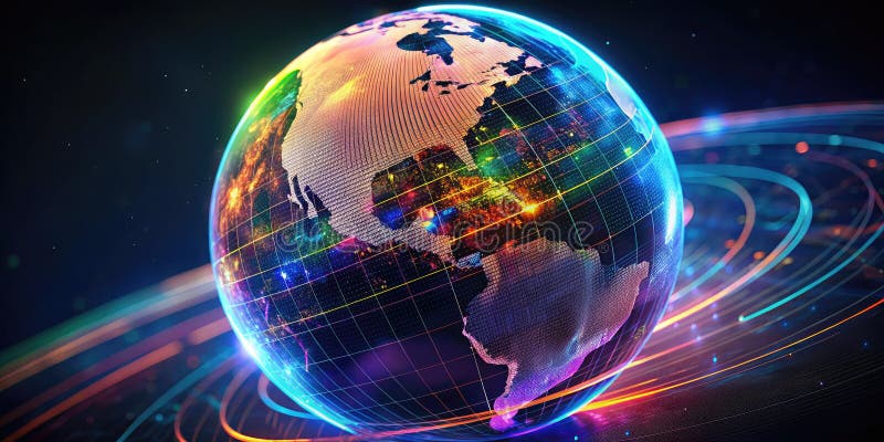 Visualizing Earths Future a Futuristic Holographic Globe Displays Live ...