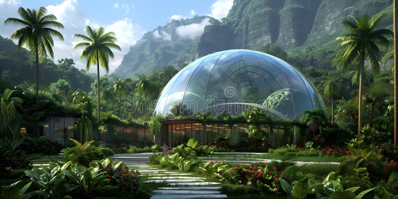 Visualizing an Eco-Friendly Biodome in a Tropical Environment: D ...
