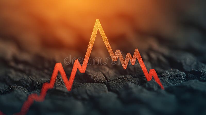 Visualizing Economic Fluctuations: a Graph Against the Backdrop of a ...