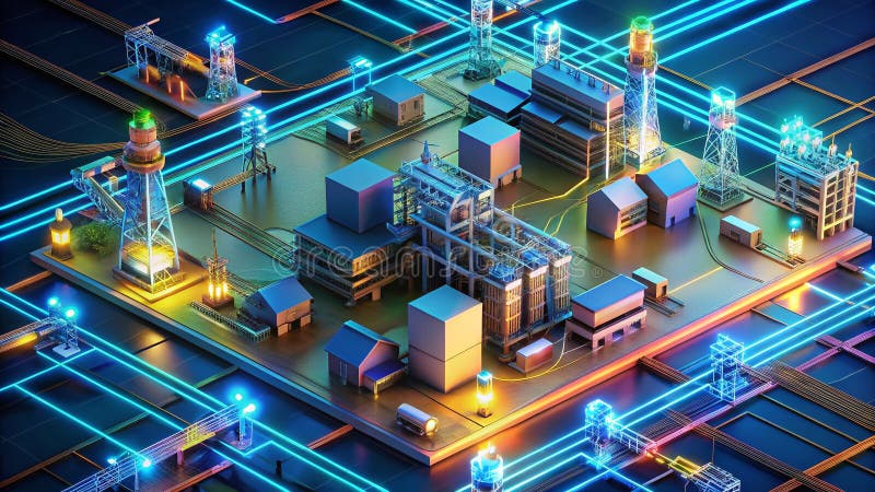 Visualizing Electrical Engineering Systems an Isometric DronesEye View ...