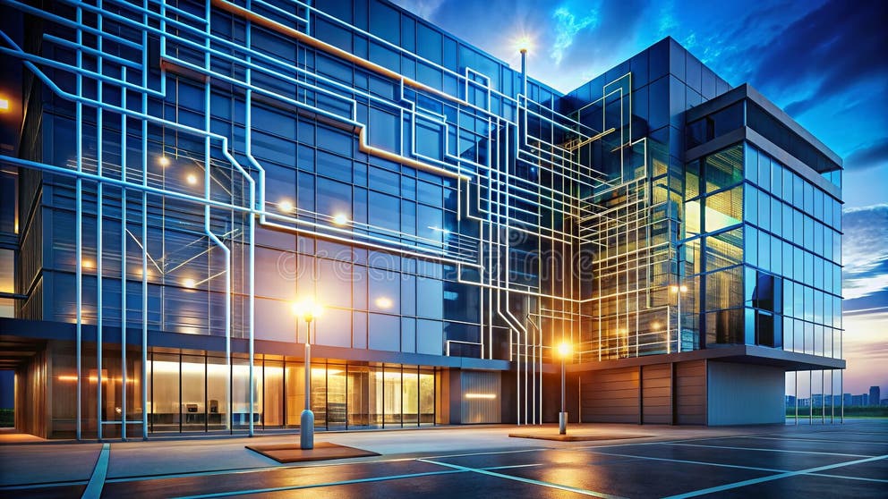 Visualizing Electrical Flow in a Modern Architectural Structure a ...