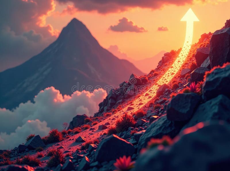 Visualizing Exponential Growth an Inspiring AIGenerated Image of ...