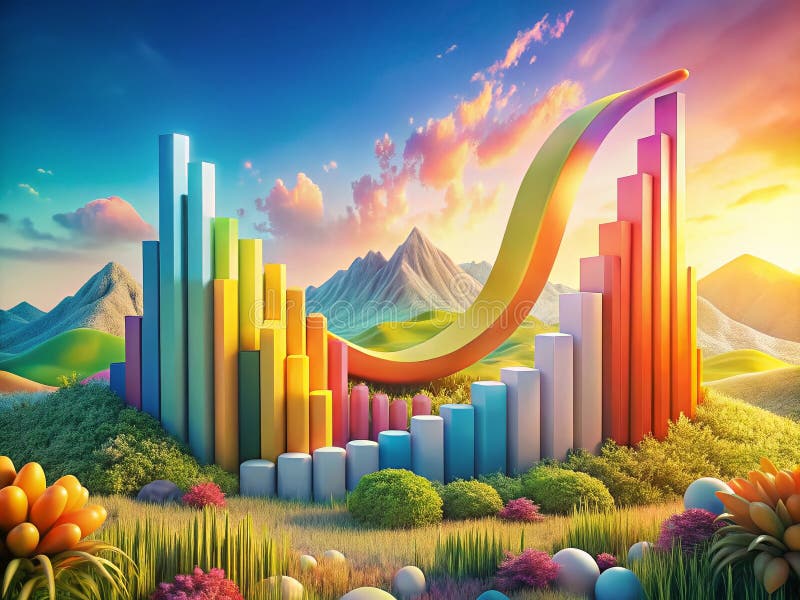 Visualizing Financial Analytical Triumph a Stunning Growth Chart ...