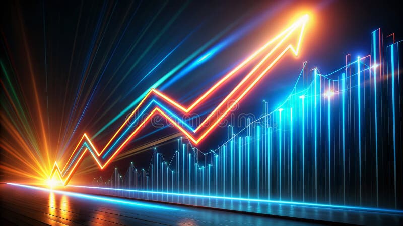 Visualizing Financial Growth a Long Exposure Stock Photo of an Upward ... Visualizing Financial Growth a Long Exposure Stock Photo of an Upward ...