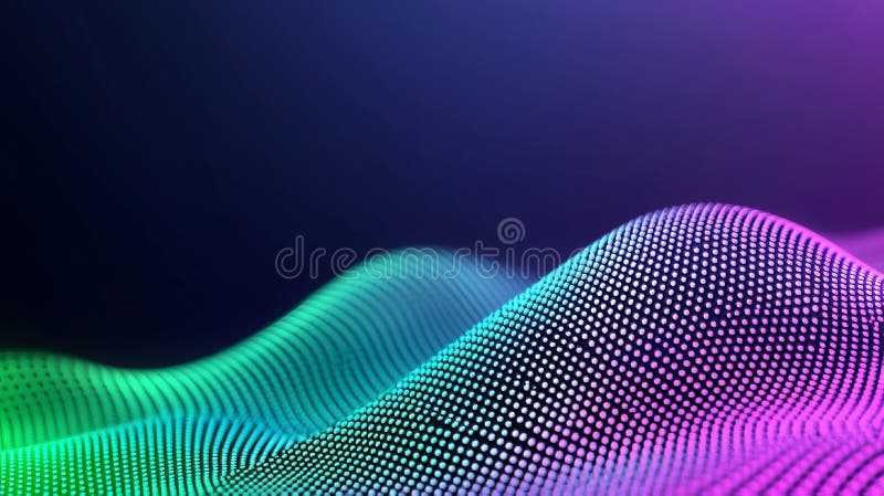 Visualizing the Flow of Data in the Digital Landscape Stock Image ...