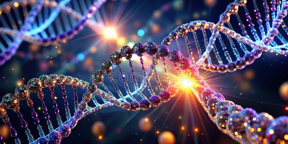 Visualizing the Flow of Genetic Information a 3D DNA Model Unveiling ...