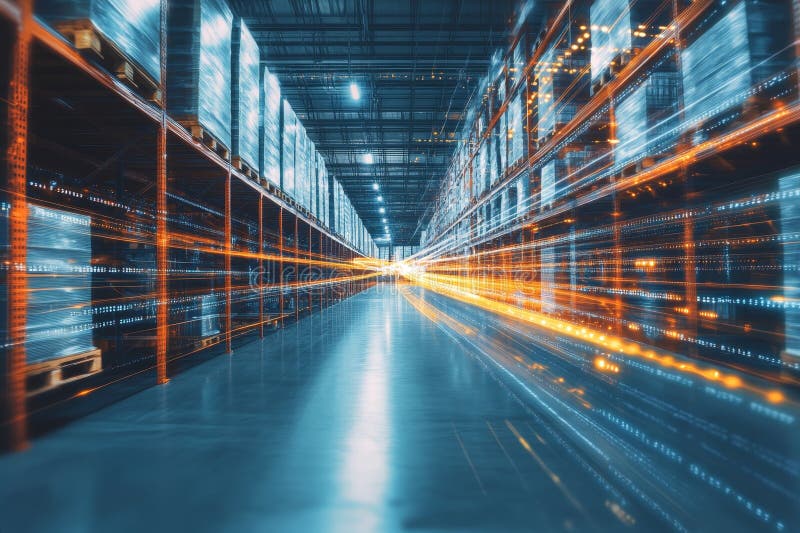 Visualizing the Future Advanced Warehouse with Digital Data Streams in ...