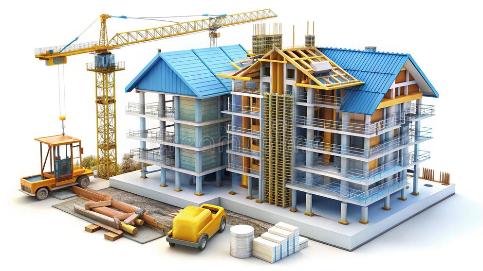 Visualizing the Future a Comprehensive 3D Illustration of Development ...