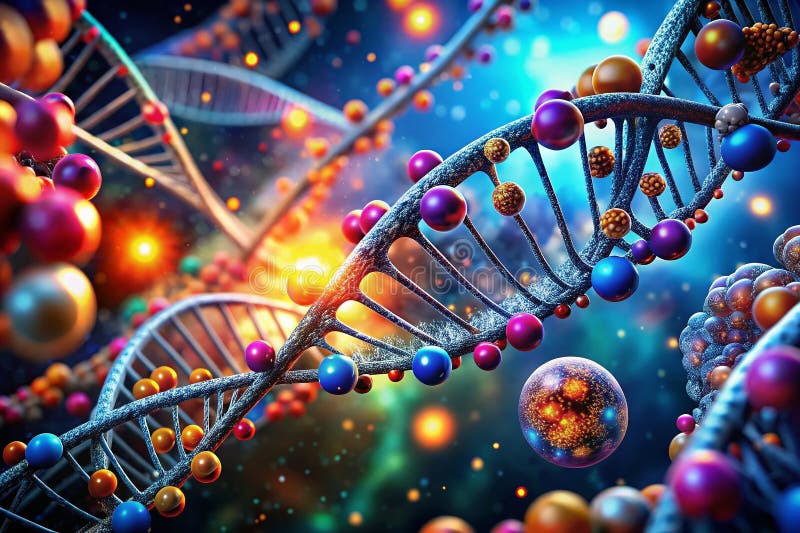 Visualizing the Future of Genetics: 3D Illustrations of DNA Structures ...