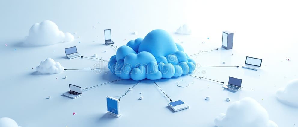 Visualizing the Future a Global Cloud Network Connecting IoT Devices ...