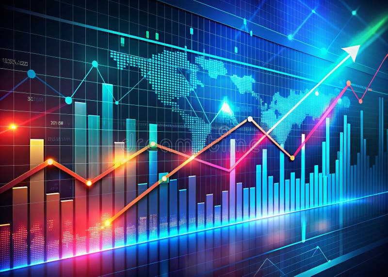 Visualizing Future Investment Growth a Futuristic Digital Economic ...