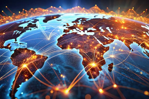 Visualizing Global Data Flows a Comprehensive Network Map of Digital Interactions Across ...