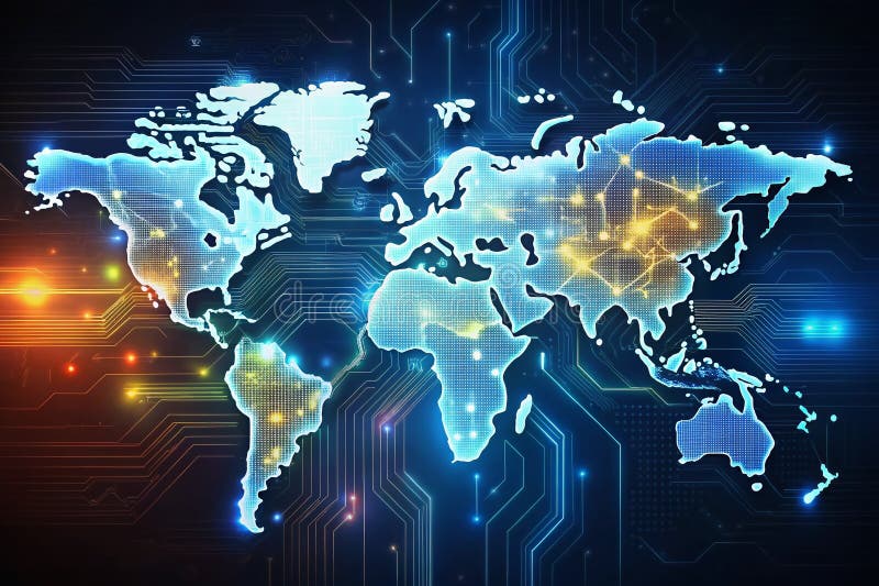 Visualizing the Global Digital Landscape a Comprehensive Map Exploring ...