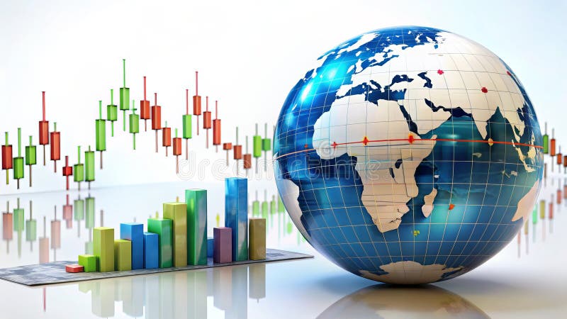 Visualizing Global Finance 3D Globe Interactive with Stock Market Data ...