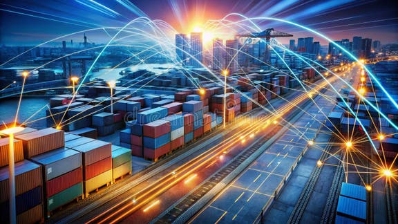 Visualizing Global Supply Chains a Dynamic Network Map Unveiled through ...