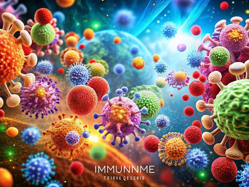 Visualizing the Immune Systems Defense a Microscopic Panorama of the ...