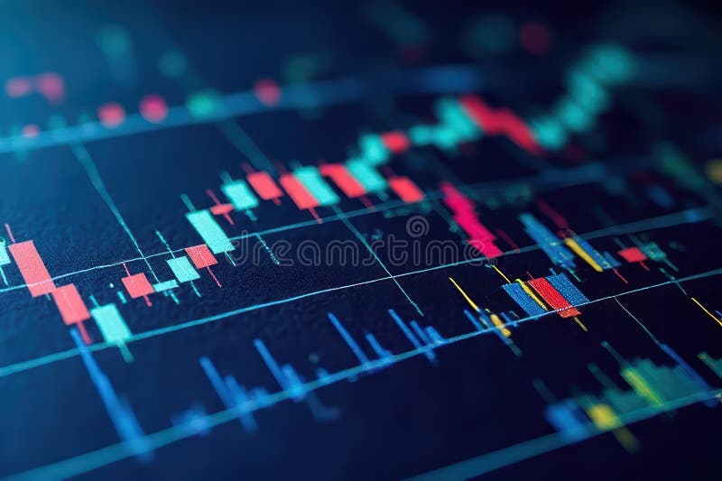 Financial Analysis Indicator Strategy Visualization Stock Illustration ...