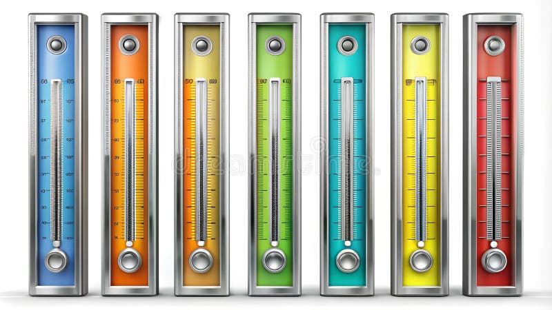 Visualizing Liquid Levels with a Vibrant Collection of Gauges AI ...