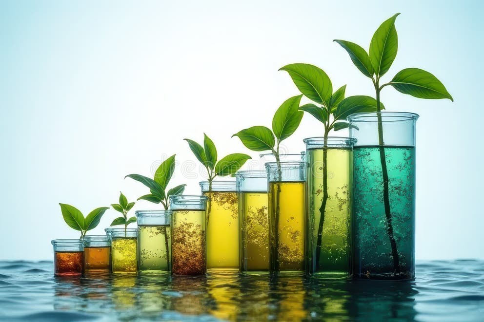 Visualizing the Liquidity Accumulation Process Stock Illustration ...