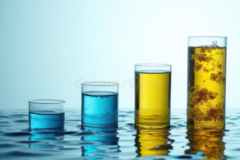 Visualizing the Liquidity Accumulation Process Stock Illustration ...