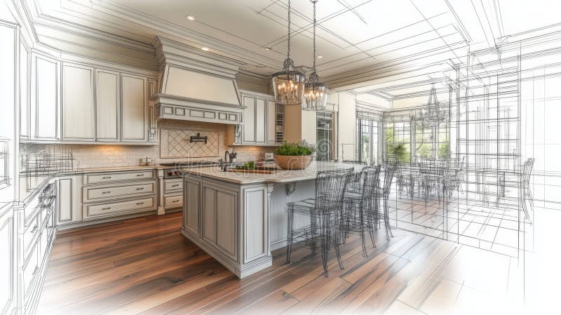 Visualizing Luxury Kitchen Design and Innovation Using AI Technology in ...